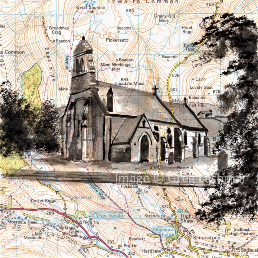 Map Sketches – Greg Lashmar, Artist